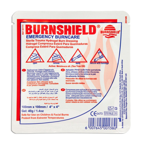 Opatrunek hydrożelowy 10x10 Burnshield - Burnshield - Medicshop.pl